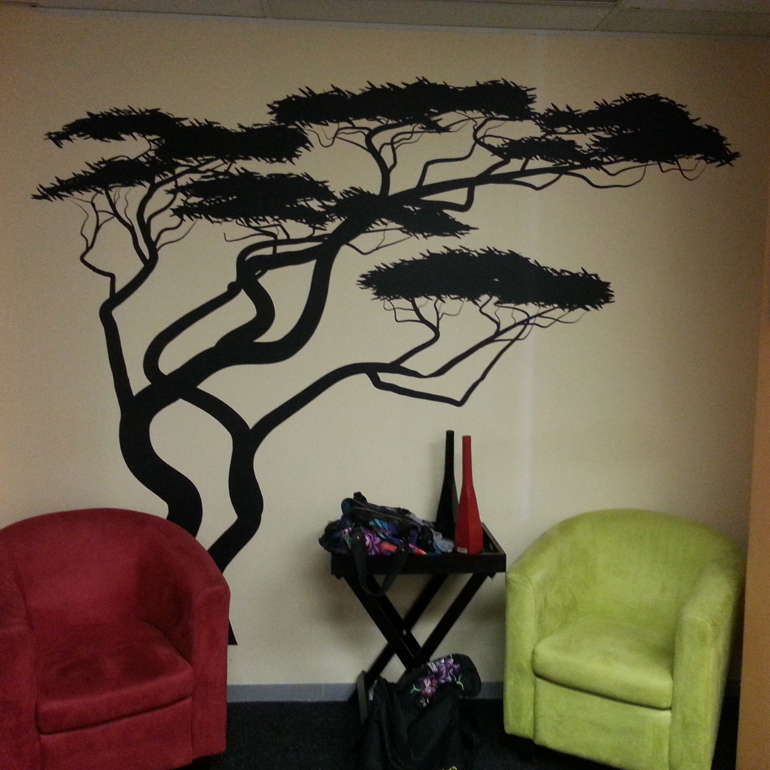 Acacia Tree | Home Decor Wall Decal | Vinyl Window & Wall Art